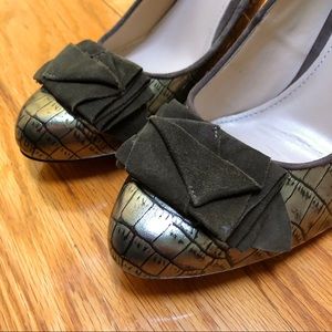 Classiques Entier | Shoes | Classiques Entier Faux Alligator Metallic ...
